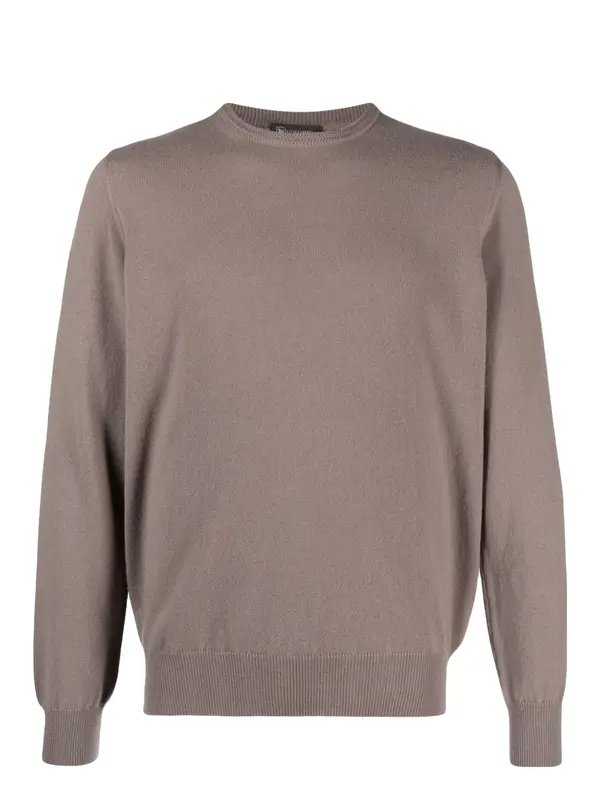 Colombo Fine-knit Cashmere Jumper - Neutrals