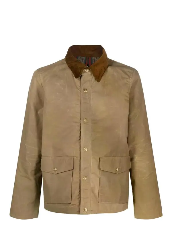 FORTELA Renny Coated-finish Shirt Jacket - Brown
