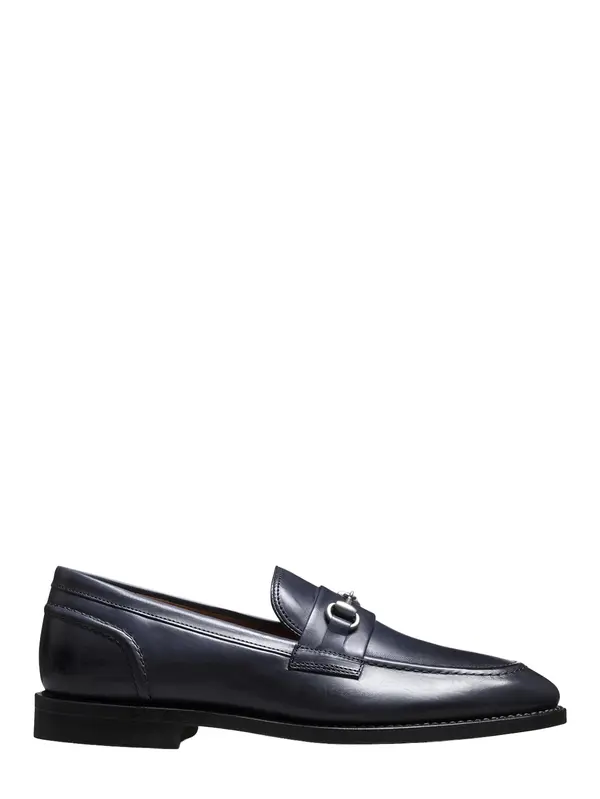 Allen Edmonds Randolph Leather Bit Loafers - Navy