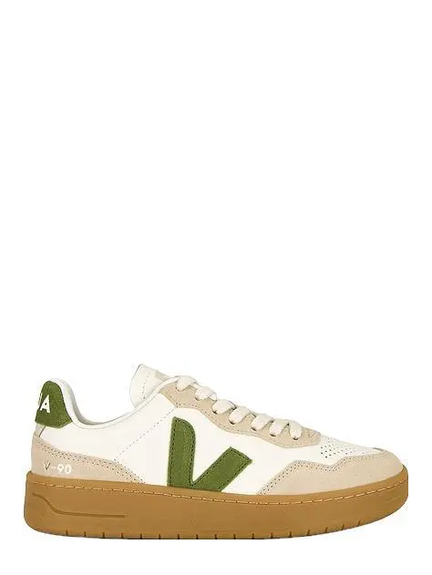 VEJA V-90 Sneaker - Pure  Kiwi  Almond & Natural