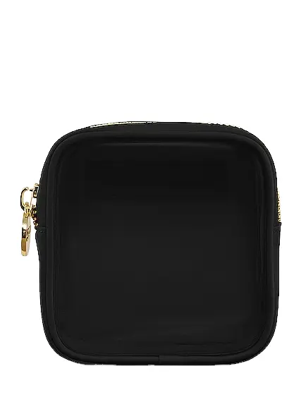 Stoney Clover Lane Clear Front Mini Pouch - Noir