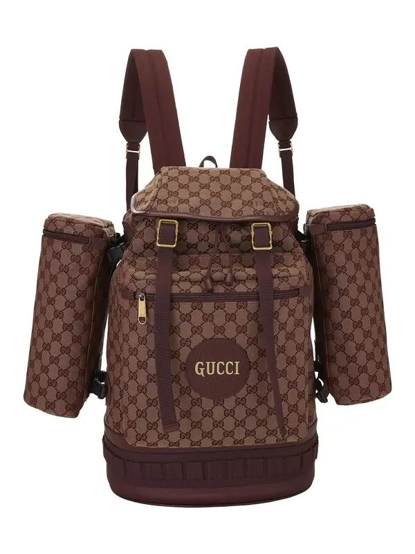 Gucci Original Gg Alpina Trekking Backpack - Burgundy