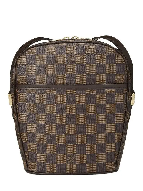 LOUIS VUITTON Damier Ebene Ipanema Bag - Brown