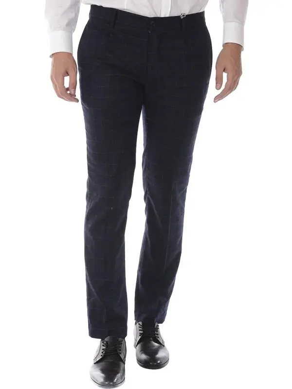 DANIELE ALESSANDRINI Casotto Trousers - Blue