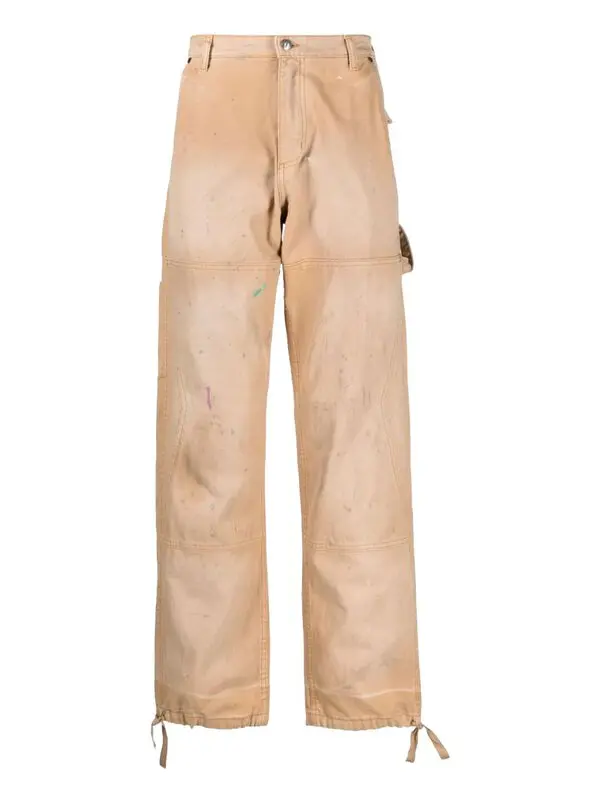 Rhude Chevron Painter Pant - Brown