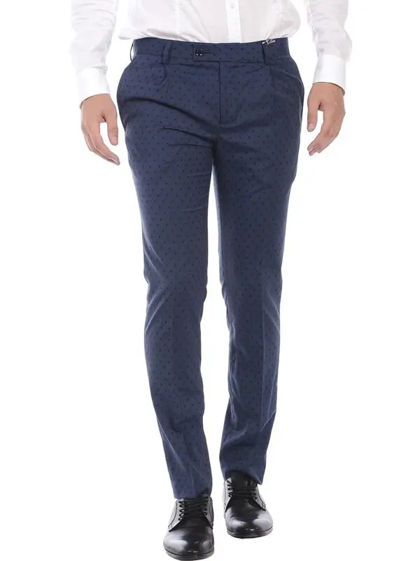 DANIELE ALESSANDRINI Foam Trouser - Blue