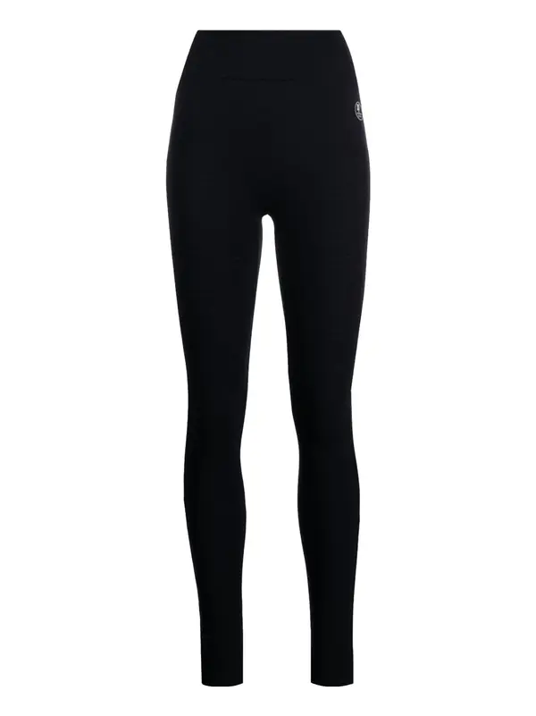 WE NORWEGIANS High-waisted Ski Leggings - Blue
