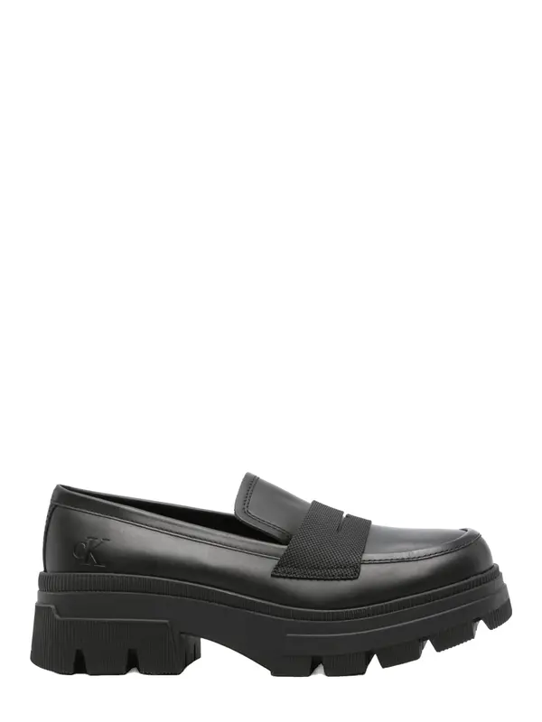 Calvin Klein Chunky Combat Loafers - Black