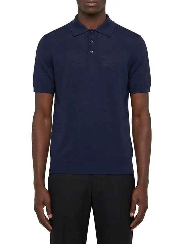 GOLDEN GOOSE Polo Shirt - Navy