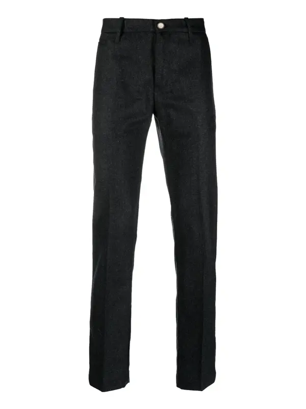 Jacob Cohen Tailored Cotton Trousers - Grey