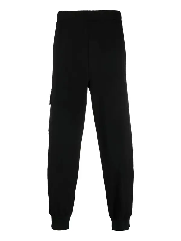 Neil Barrett Cargo-pocket Tapered Trousers - Black
