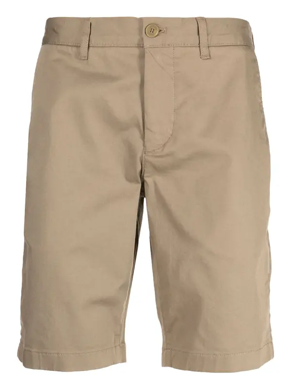 Lacoste Slim-cut Chino Shorts - Brown