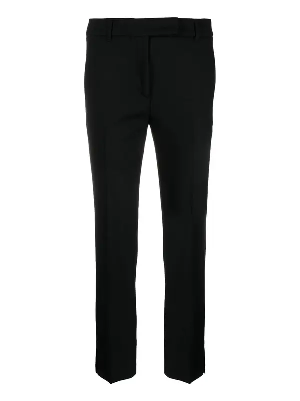 Incotex Tailored Straight-leg Trousers - Black