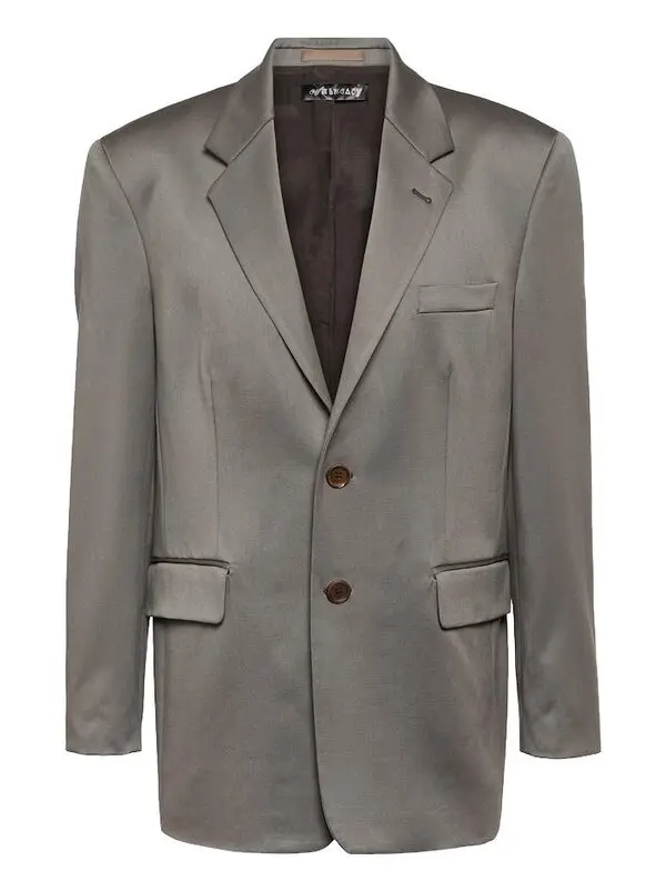 Our Legacy Vienna Virgin Wool Blazer - Grey