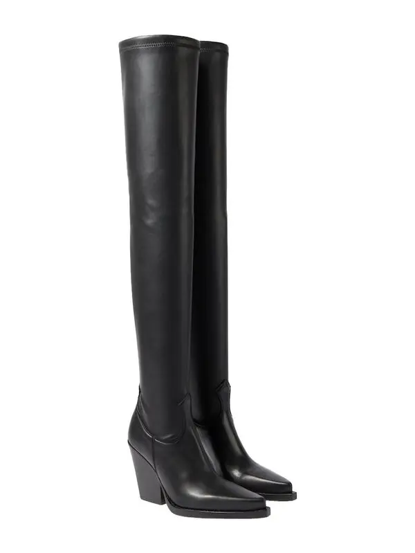 Paris Texas Over-the-knee Boots - Black
