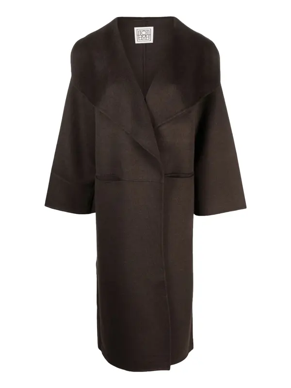 TOTEME Signature Wool-cashmere Coat - Brown