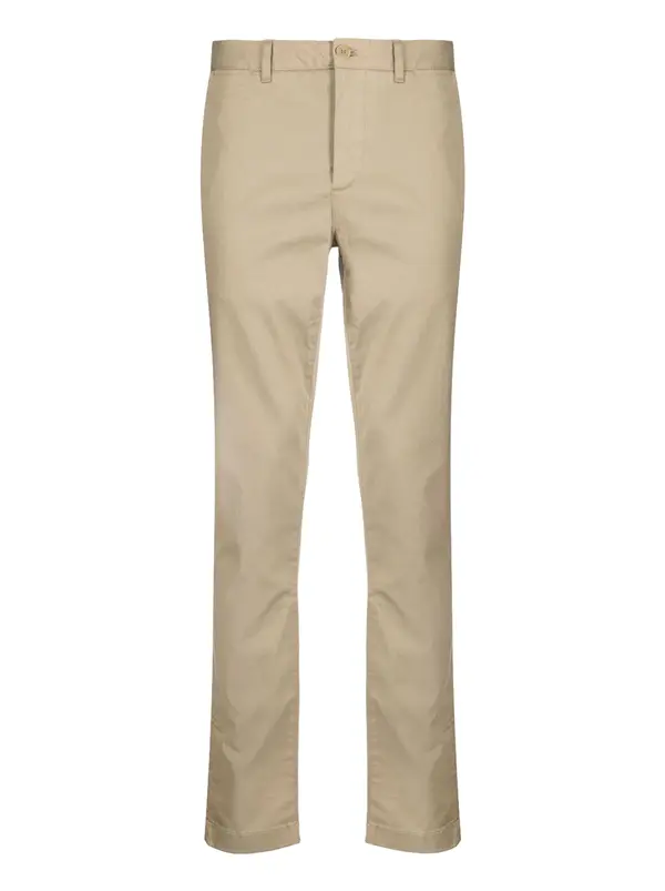 Lacoste Slim-fit Trousers - Brown