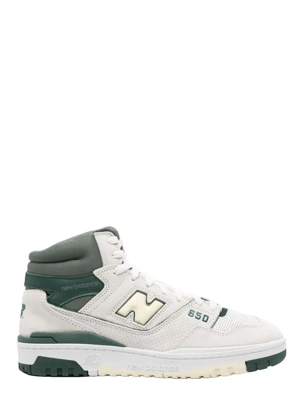 NEW BALANCE 650 High-top Sneakers - White