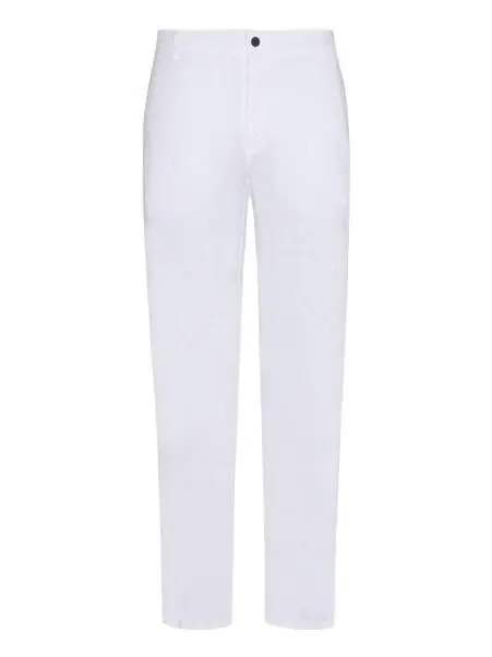 Vilebrequin Straight Linen Pants - White