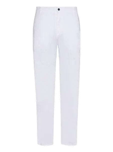 Vilebrequin Straight Linen Pants - White