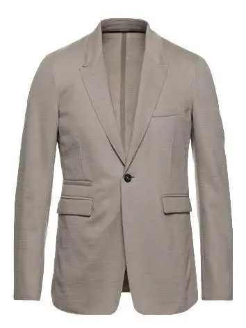 PAOLO PECORA Blazer Size Polyamide, Virgin Wool - Beige