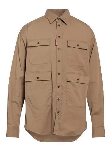 Dsquared2 Shirt Size Cotton, Elastane - Beige