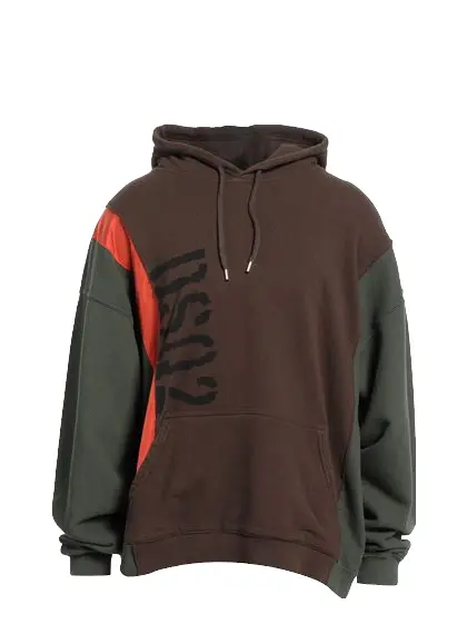 Dsquared2 Cotton Fleece Sweatshirt - Brown