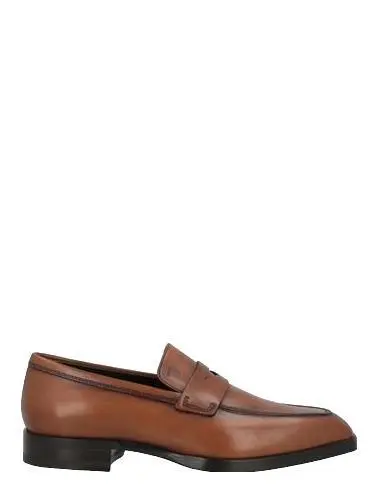 TOD'S Loafers Tan Size Soft Leather - Brown