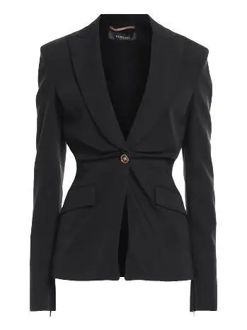Versace Single-breasted Blazer - Black