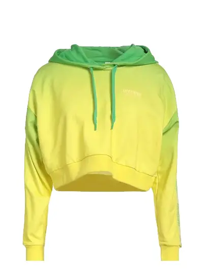 Moschino Sweatshirt In Cotton And Elastane - Yellow