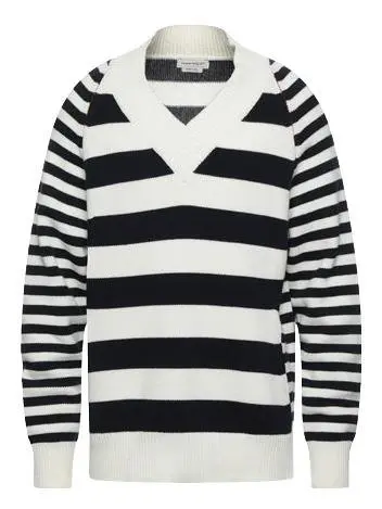 Alexander McQueen Wool Cashmere Sweater - White