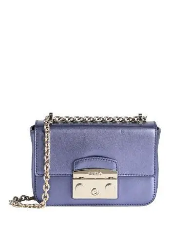 Furla Calfskin Shoulder Bag - Purple