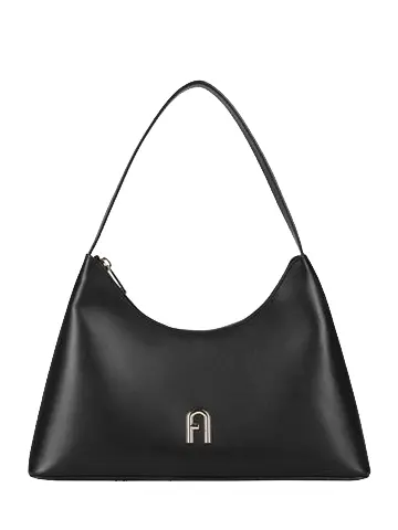 Furla Diamante S Shoulder Bag - Black