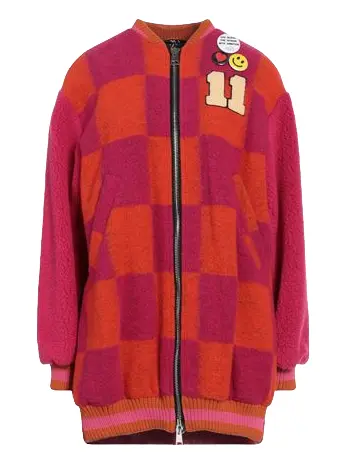 DE' HART Bouclé Checked Jacket - Pink