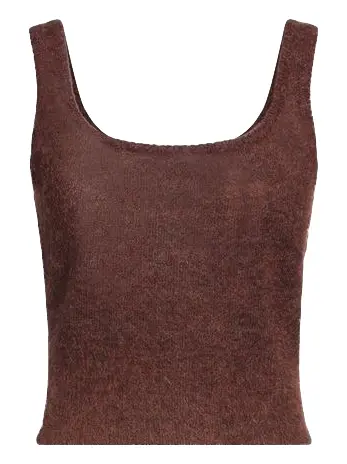 Federica Tosi Knitted Top - Brown