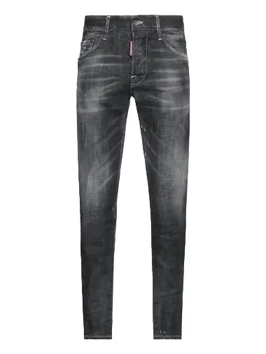 Dsquared2 Jeans In Stretch Denim - Black