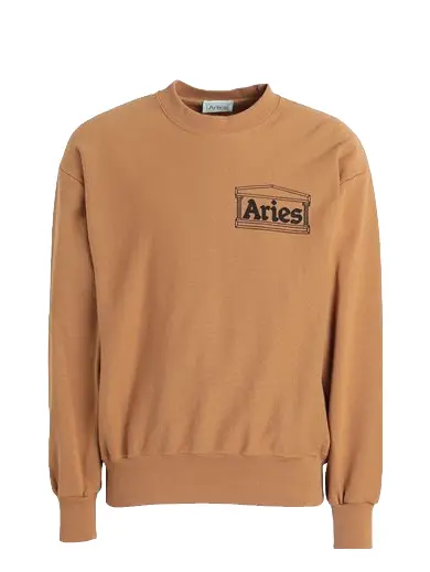 Aries Fleece Sweatshirt - Beige