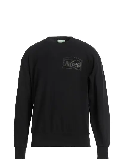 Aries Fleece Sweatshirt - Black