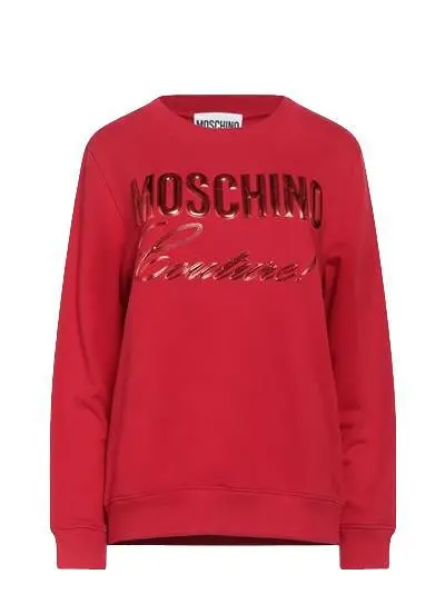 Moschino Couture Cotton Sweatshirt - Red