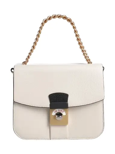 MAISON MARGIELA Handbag In Goat Skin, Cotton, Brass, Zinc, And Metal - Beige