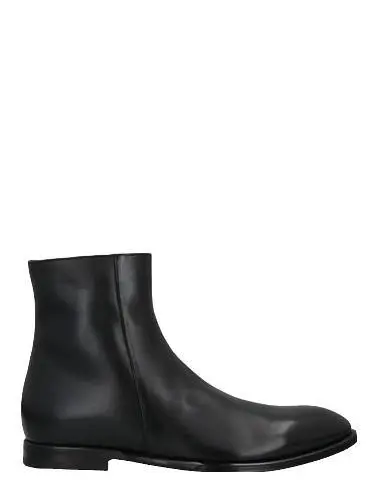 Dolce & Gabbana Soft Leather Ankle Boots - Black