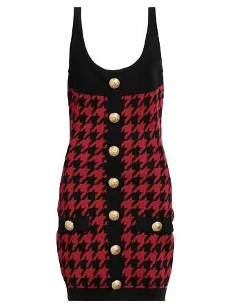 Balmain Mini Dress - Red