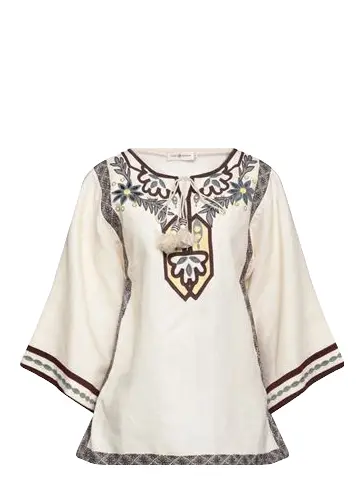 Tory Burch Floral Top - White