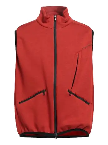 ESEMPLARE Sleeveless Casual Jacket - Tomato Red