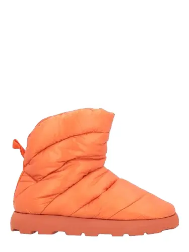 PIUMESTUDIO Padded Ankle Boots - Orange