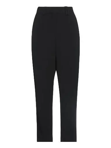 Balmain Tapered Leg Crepe Pants - Black