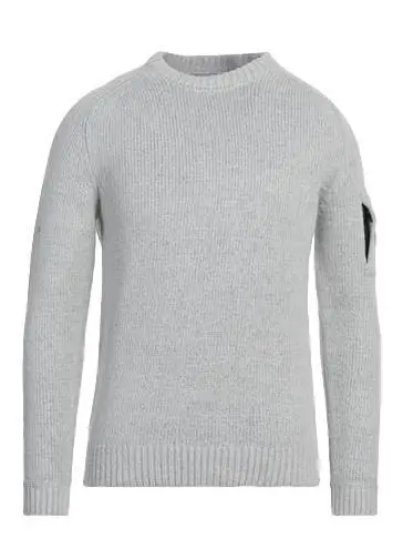 C.P. COMPANY Light Cotton Polyamide Sweater - Grey