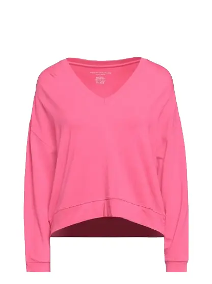 Majestic Filatures French Terry Sweatshirt - Magenta