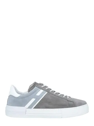 Hogan Low-top Leather Sneakers - Grey
