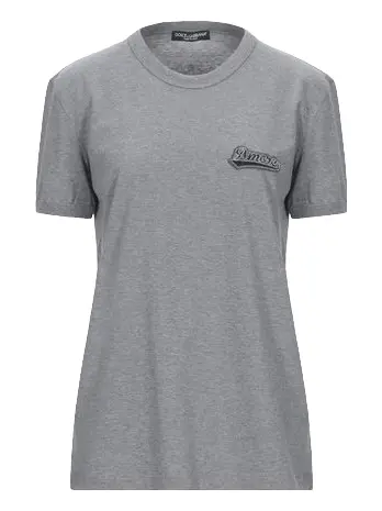 Dolce & Gabbana Embroidered T-shirt - Grey